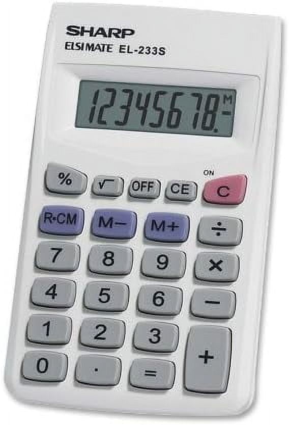 EL233SB Standard Function Calculator - Walmart.com
