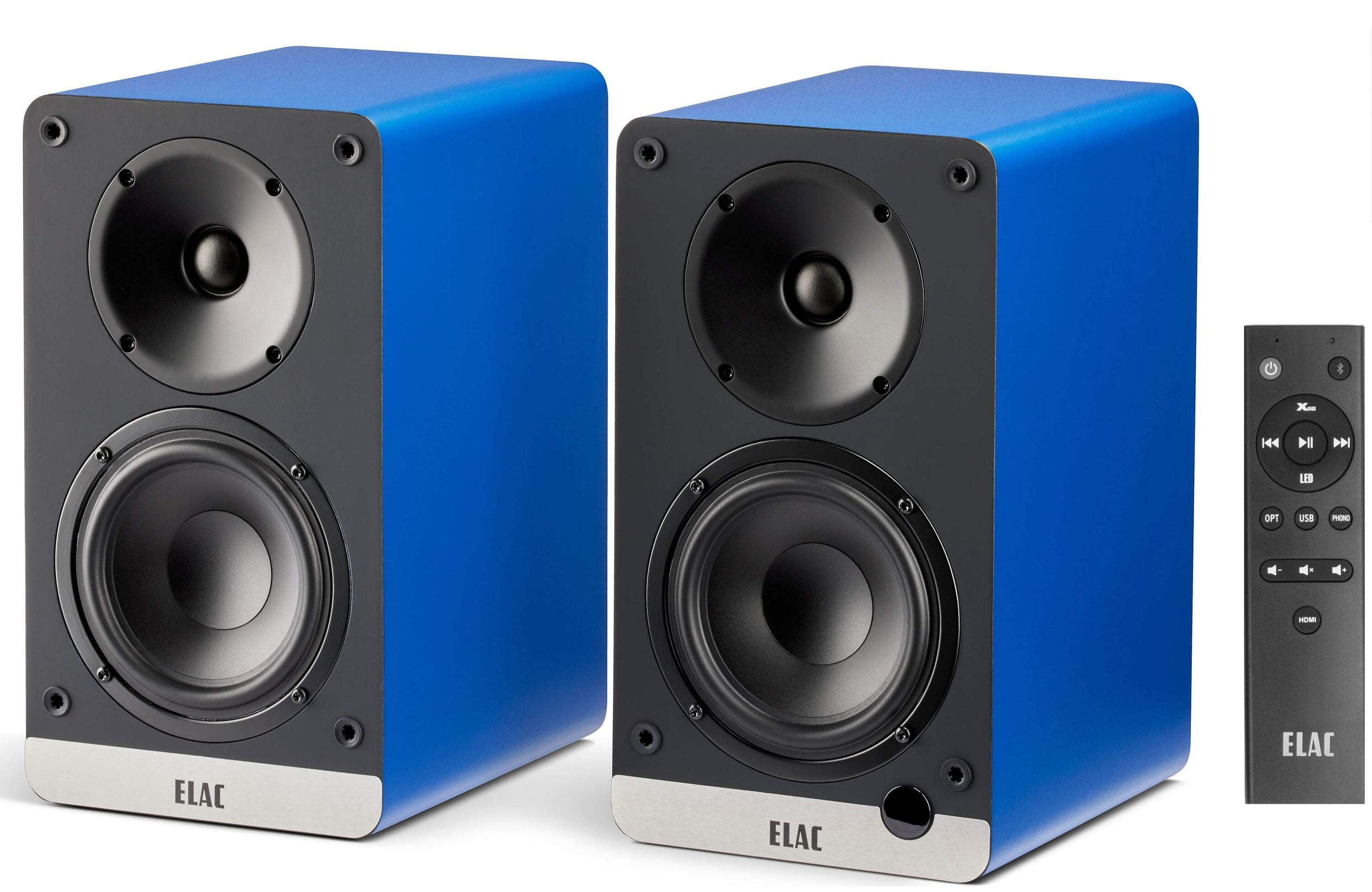 ELAC DCB41 Debut ConneX (Blue) Home Audio Hi-Fi Powered Bookshelf ...