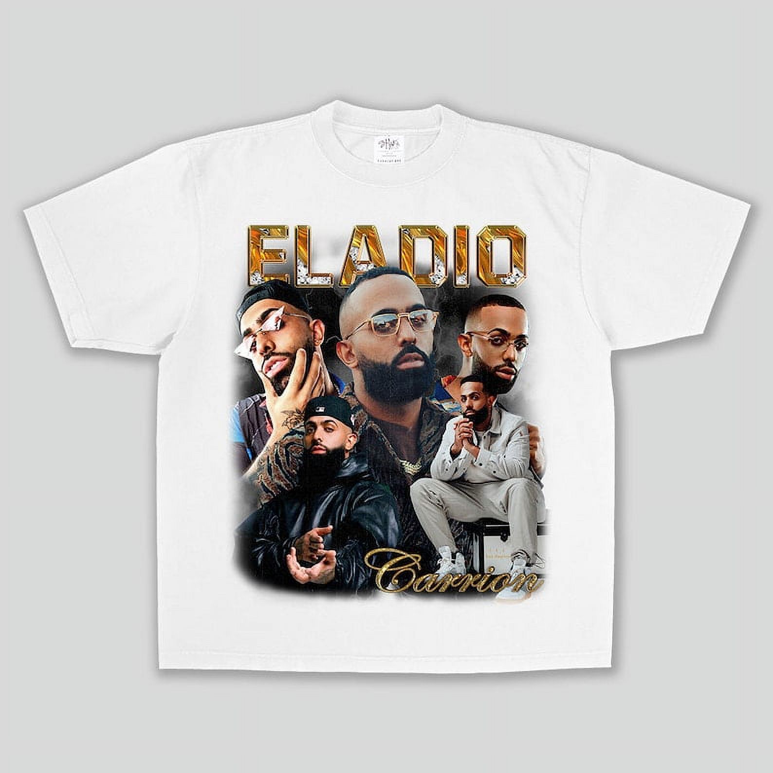 ELADIO CARRION - VINTAGE bling high quality t shirt shaka wear ...