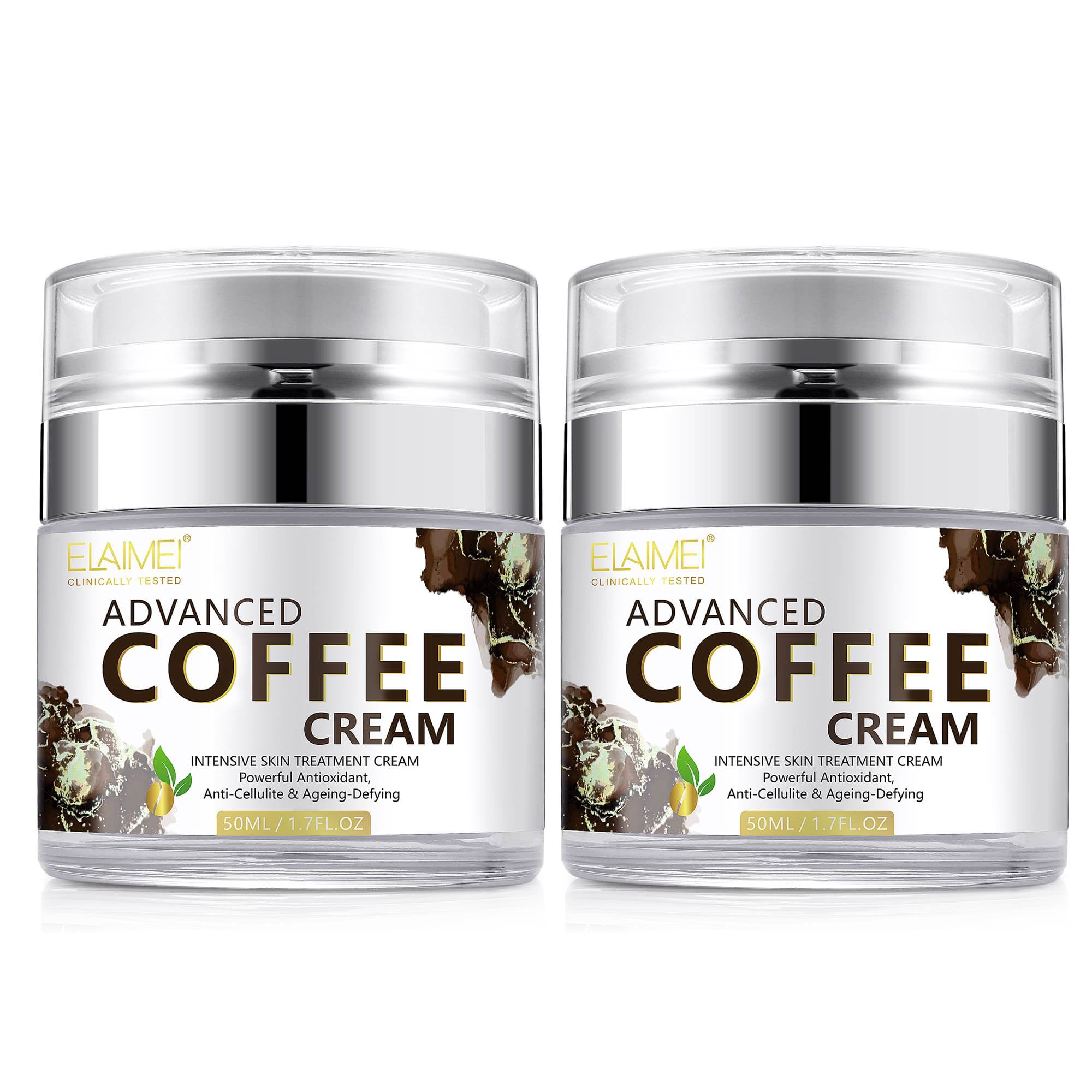 ELAIMEI Advanced Coffee Cream for Face, Anti Aging Moisturizer for ...