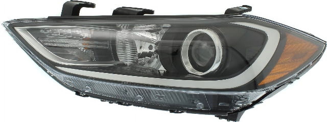 ELANTRA 17-18 HEAD LAMP LH, Assembly, Halogen, w/ Daytime Running Light ...
