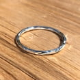 ELANZAA JEWELS- Artisanal 925 Sterling Silver Handmade Fine Ring Smooth ...