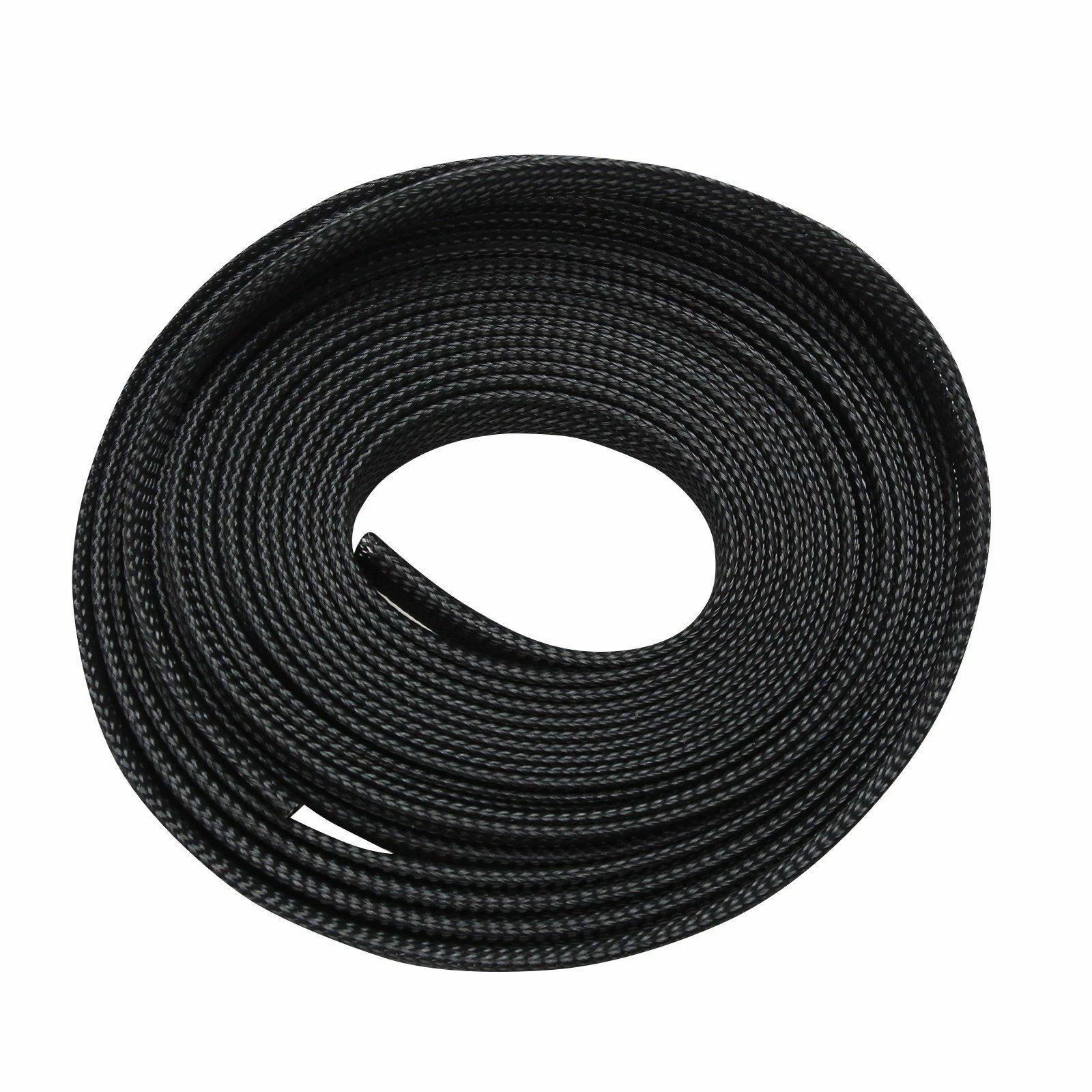 ELARA- 100 Feet 1/2" Black Expandable Wire Cable Sleeving Sheathing ...