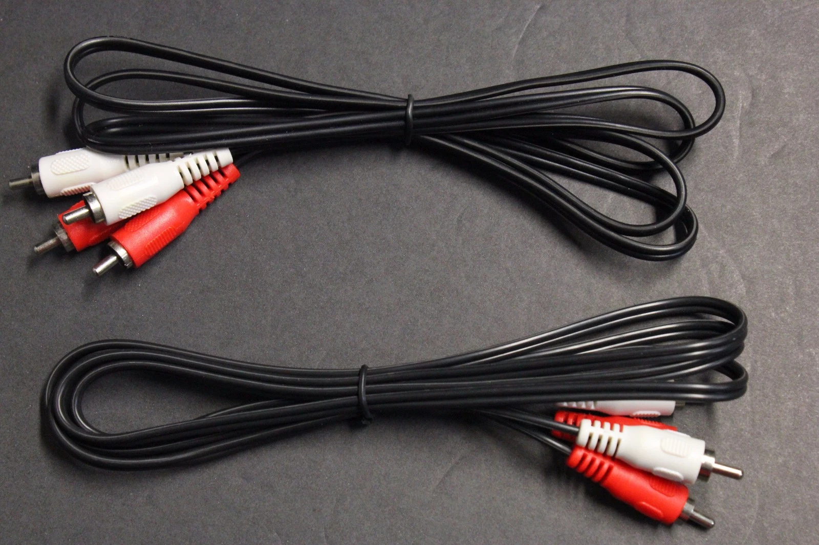 ELARA- 2 Pcs 3 Ft 5 In 2 Male To Male 2 Rca Stereo Audio Y Cord Cable 3 ...