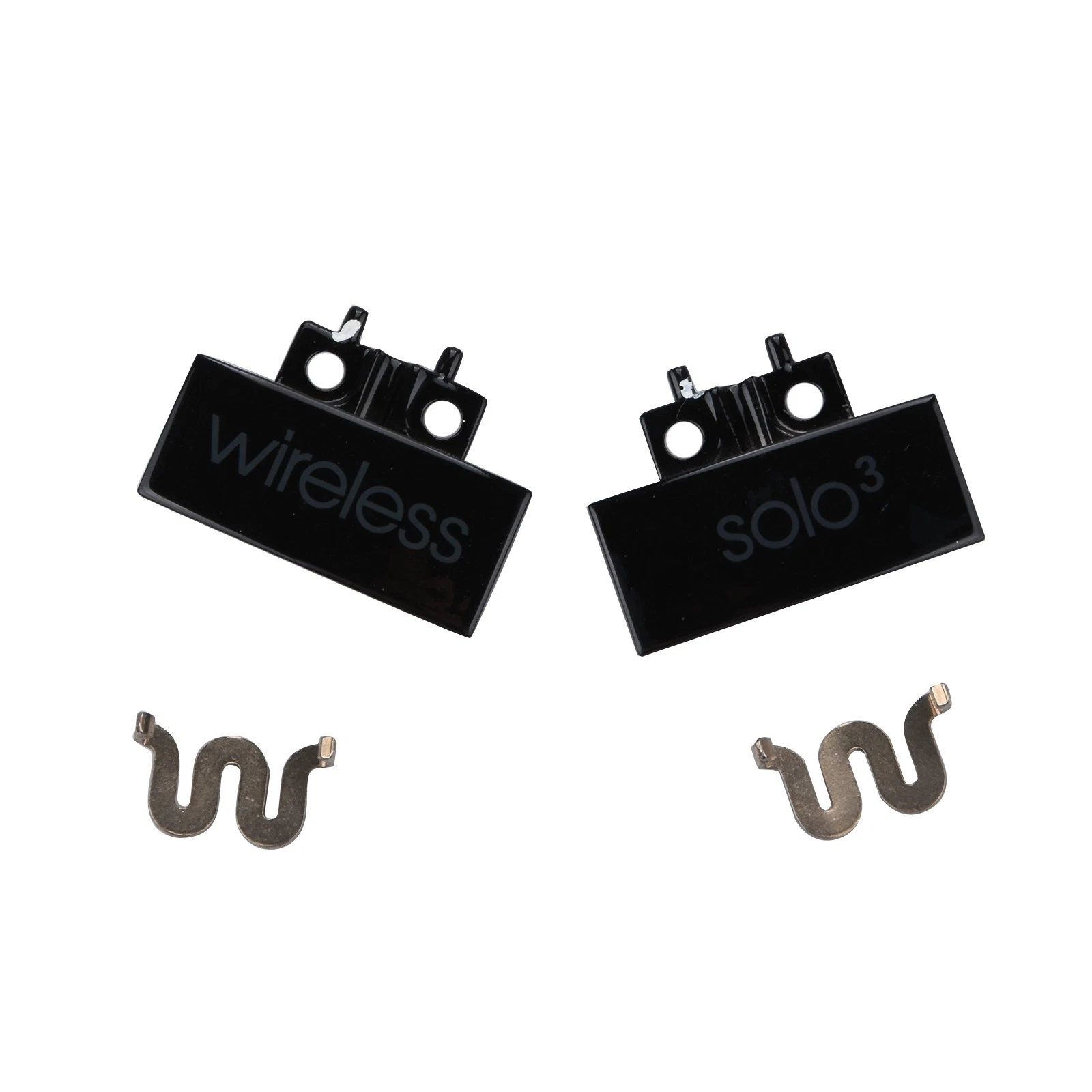 ELARA- 2Pcs Black Hinge Clip Covers For Beats Solo3/2 Wireless On-Ear ...