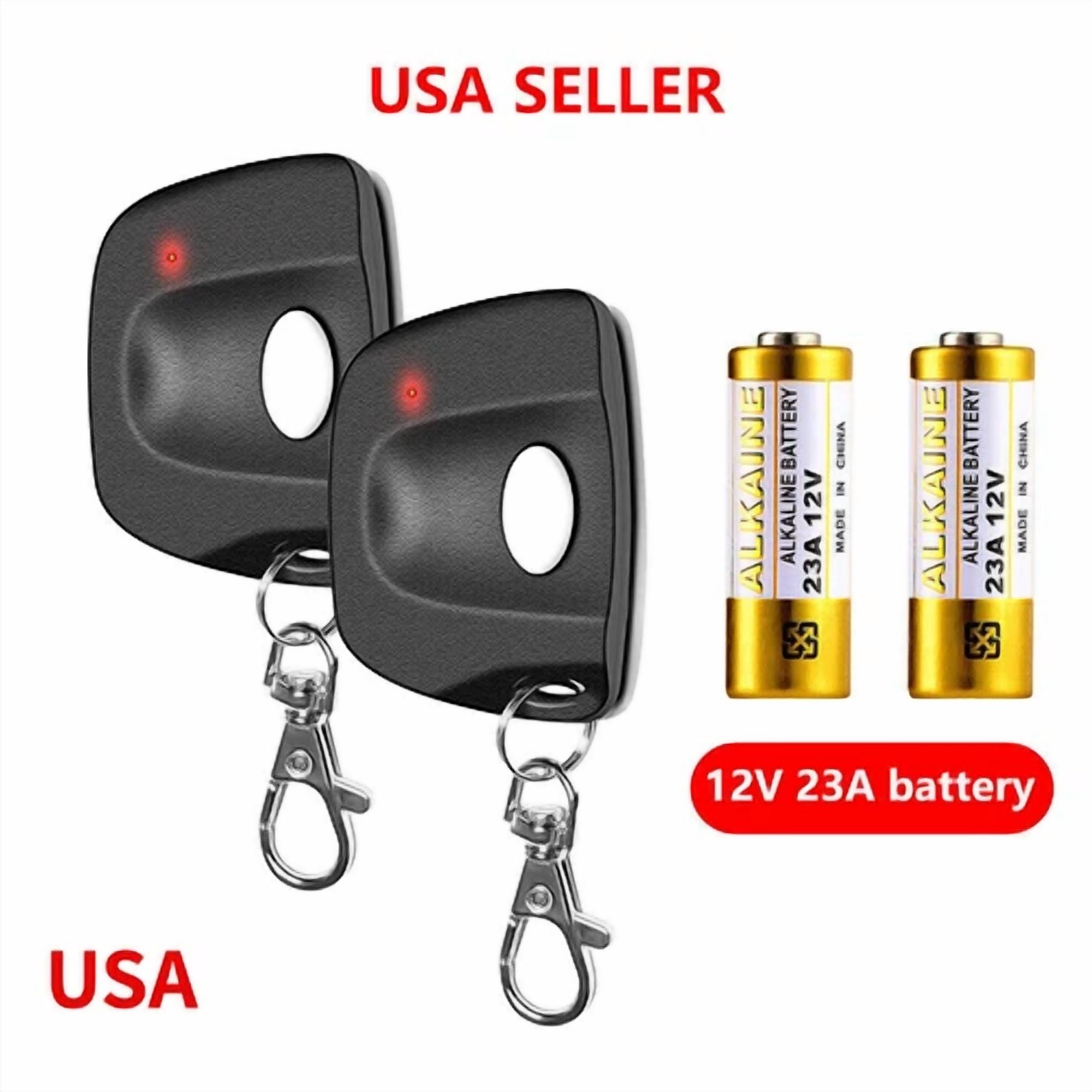 ELARA- 310Mhz Gate Opener 2Pack Garage Door Remote Compatible For ...