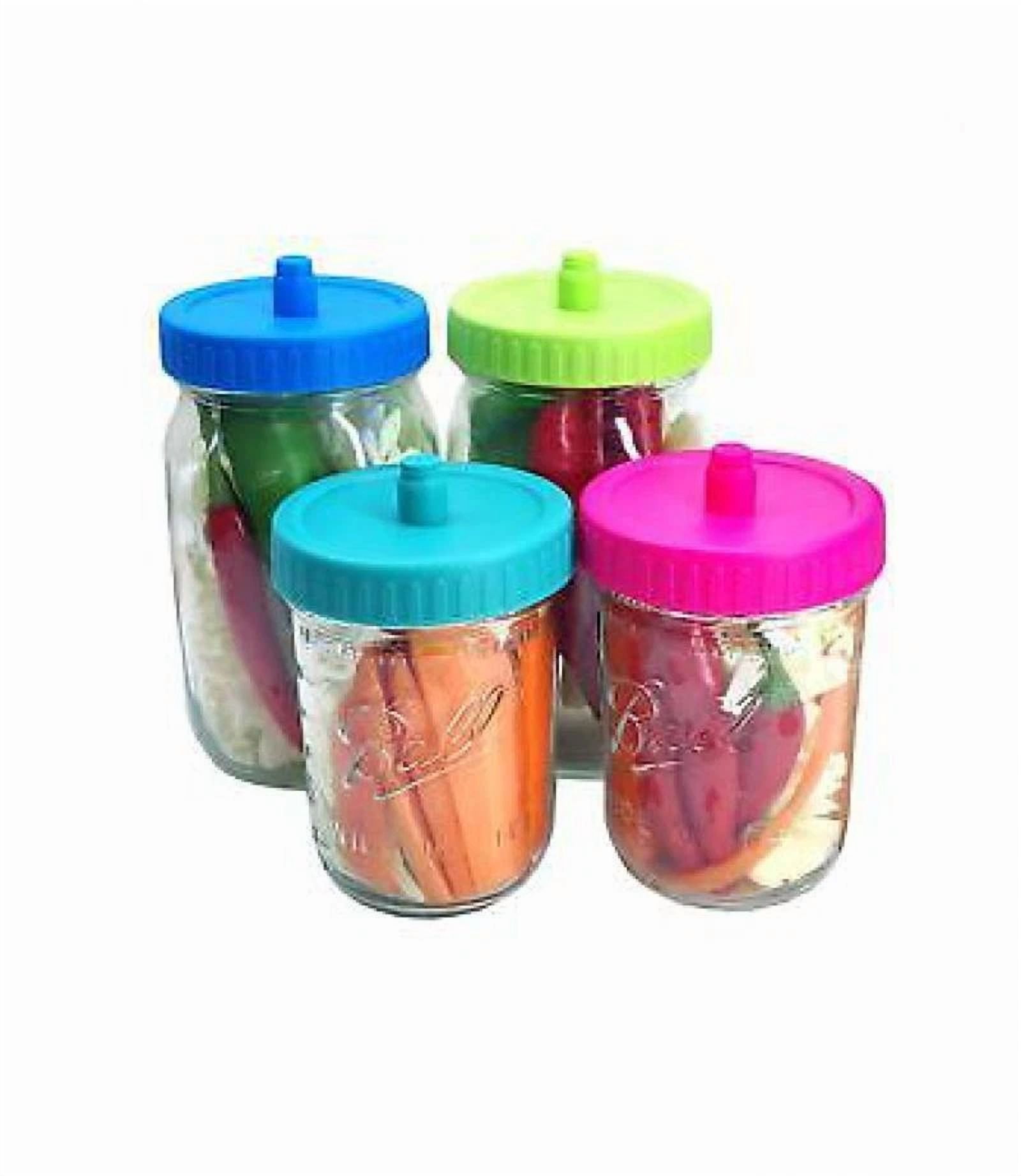 ELARA- 4Pcs Silicone Fermenting Lid Waterless Airlock Mold Free Auto ...