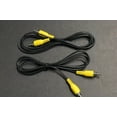 ELARA- 5 Pcs 3 Ft 5 In ( 40 Inchcomposite Av 1-Rca Video Cable Male ...