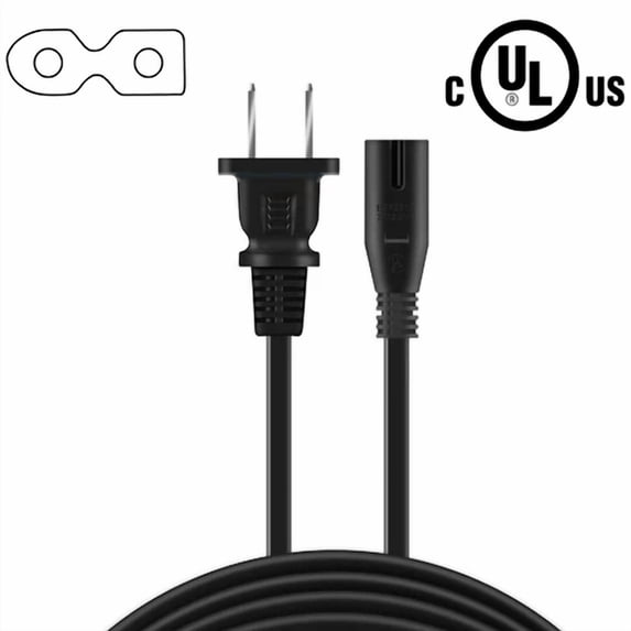 ELARA- 5Ft Ul Power Cord Cable Lead For Panasonic Dmr-Hs2Pp Dvd-S48 Dmr ...