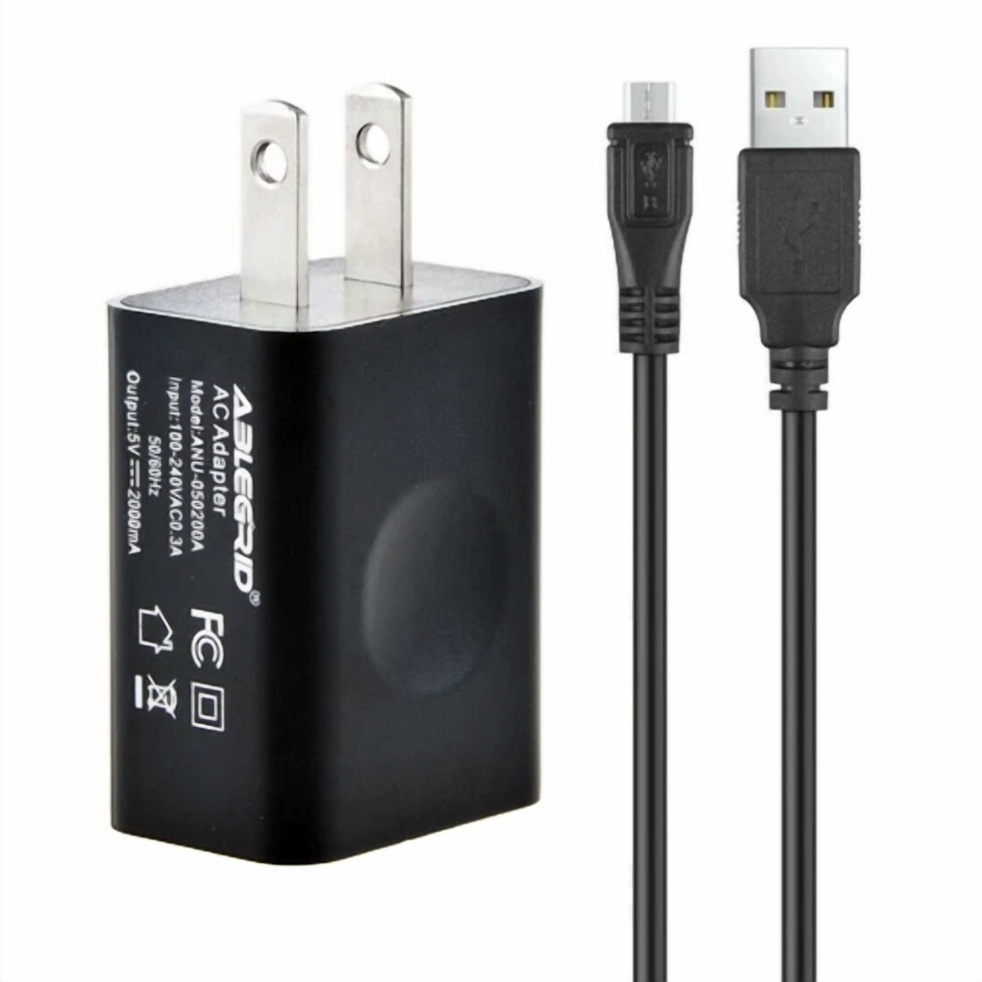ELARA- 5V 2A Ac Power Charger Cable Cord For Air Hogs Robo Trax All ...