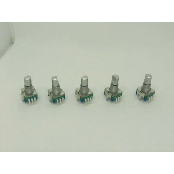 ELARA- 5X Pack Rotary Encoder 5 Pins Half Axis Digital Potentiometer ...
