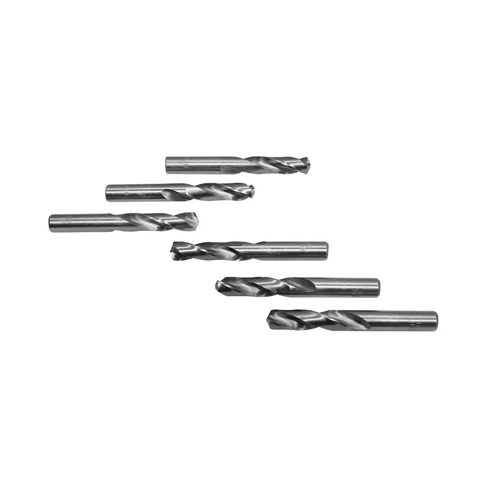 ELARA- 6 Pc 8.2 Mm Twist Straight Shank Flute Screw Machine Standard ...