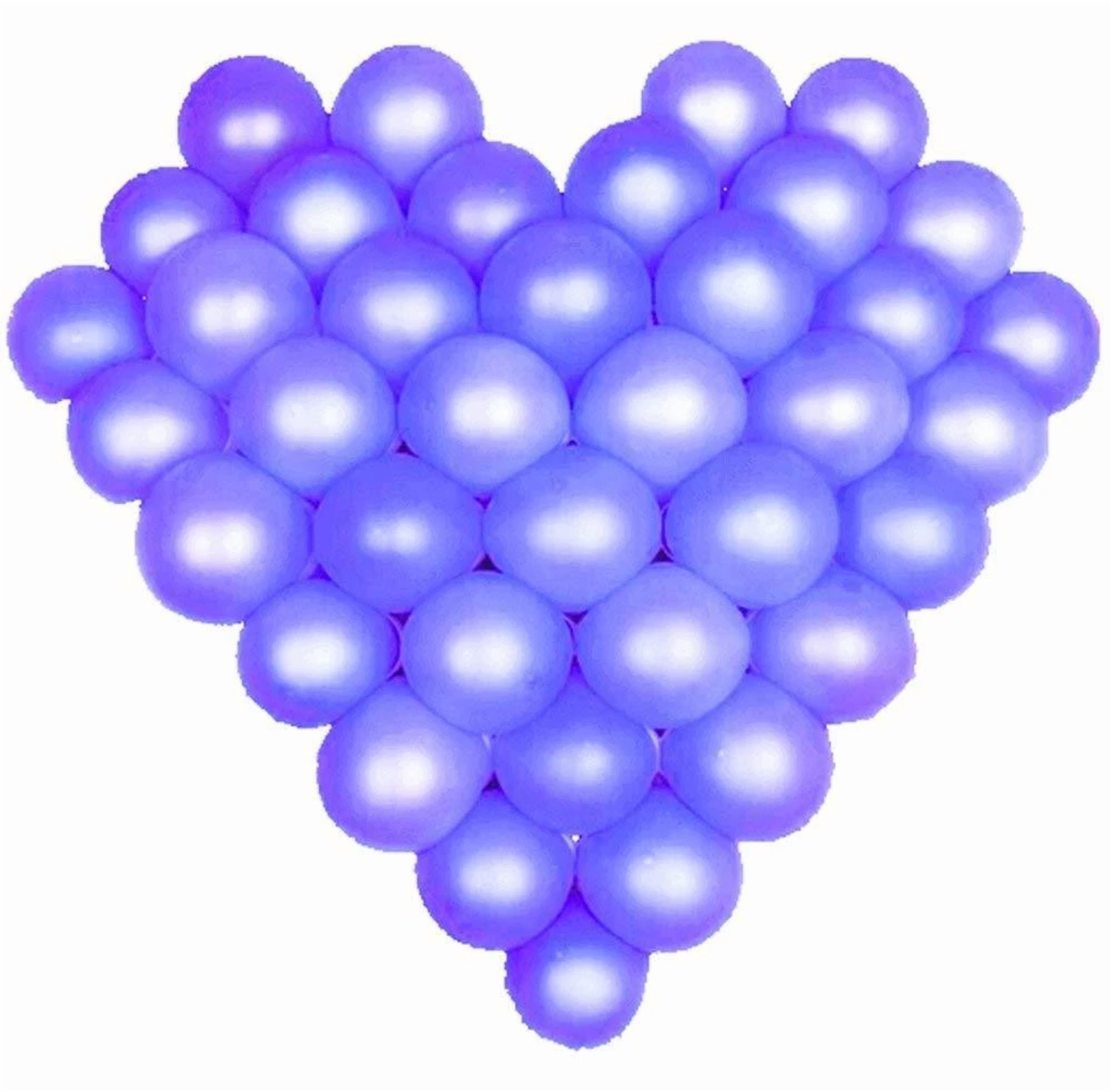 ELARA- Blue Heart Shape Mesh Balloon Frame Latex Balloons Arch Party ...