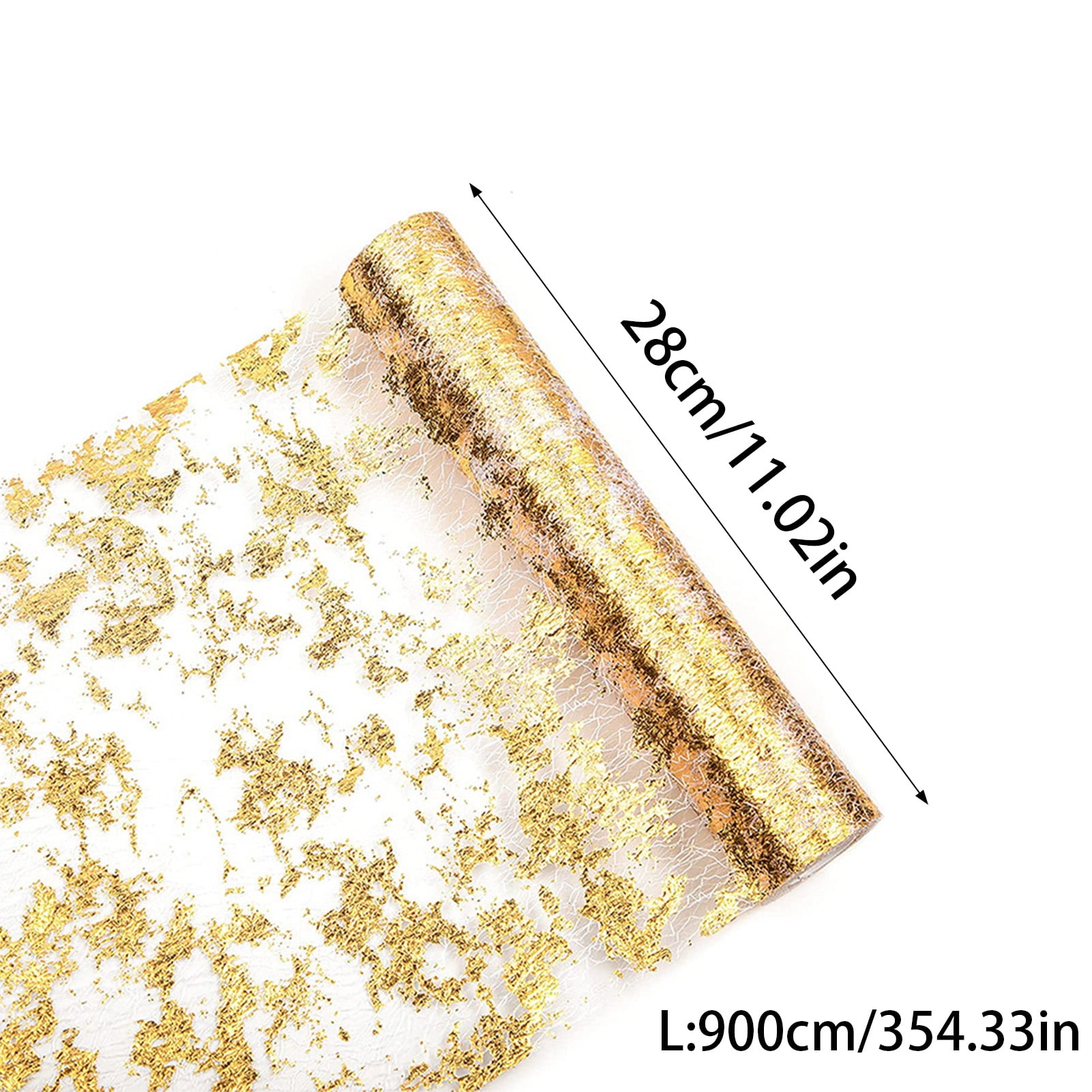 ELARA- Christmas Wedding Table Runner Decorations Shimmering Tablecloth ...