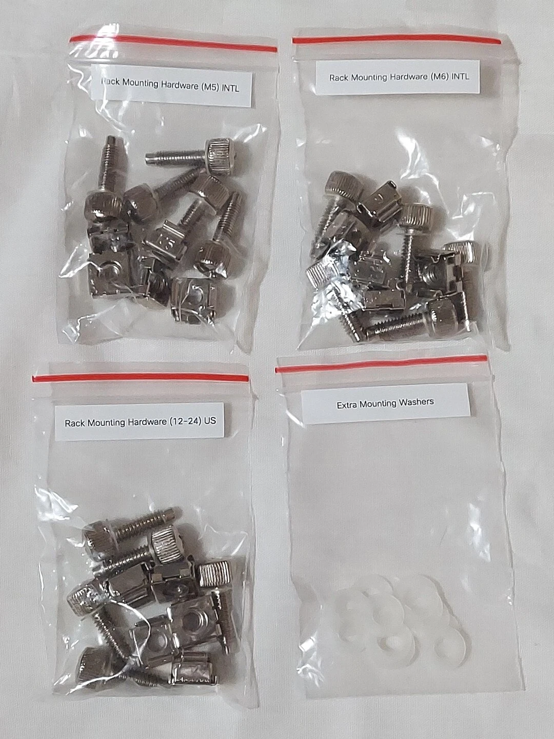 ELARA- Cisco Meraki Rack Mounting Hardware Screw Kit - M5 M6 12-24 ...