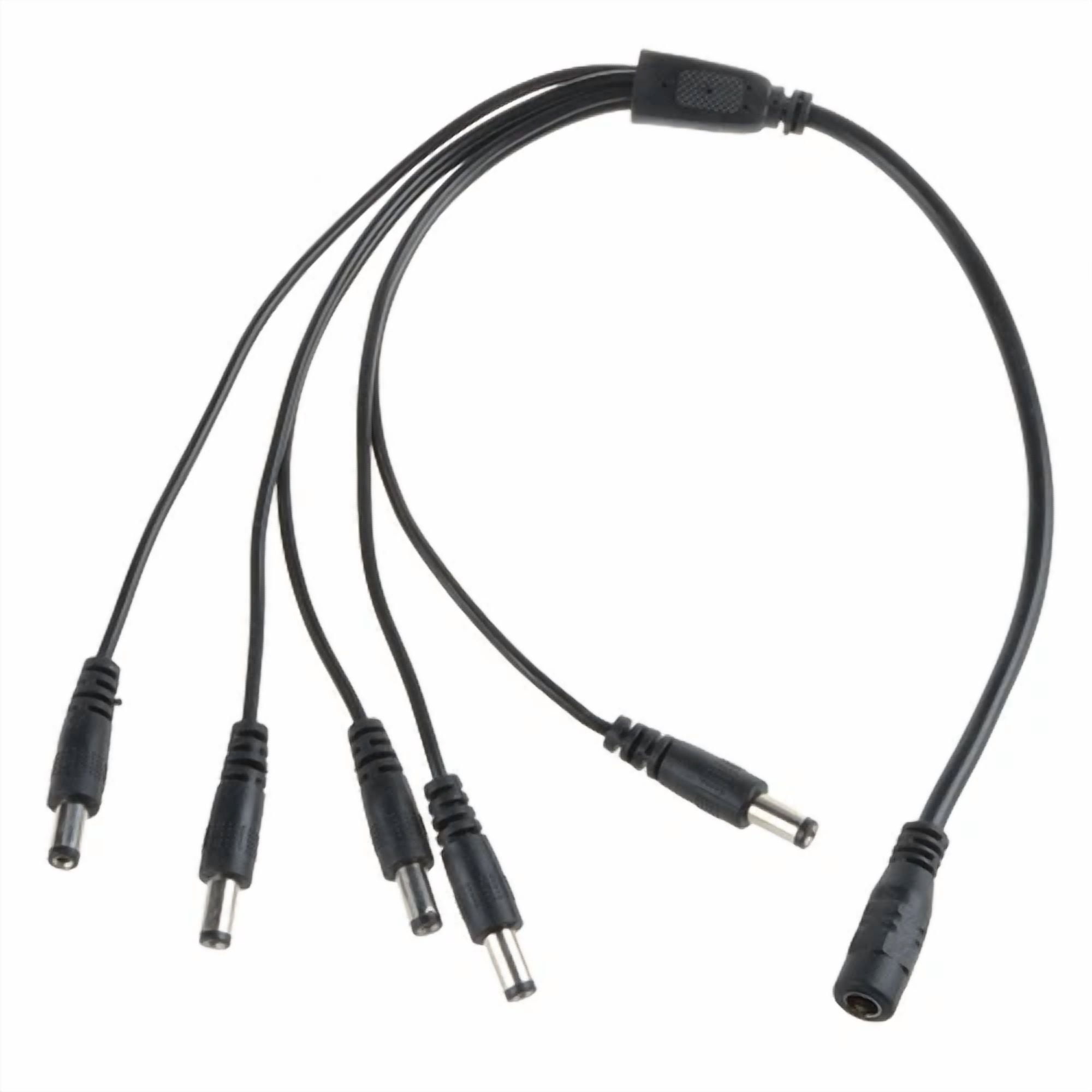 ELARA- Dc Multi-Plug 5Ch 9 Volt Daisy Chain For Boss Line 6 Mxr Pedals ...