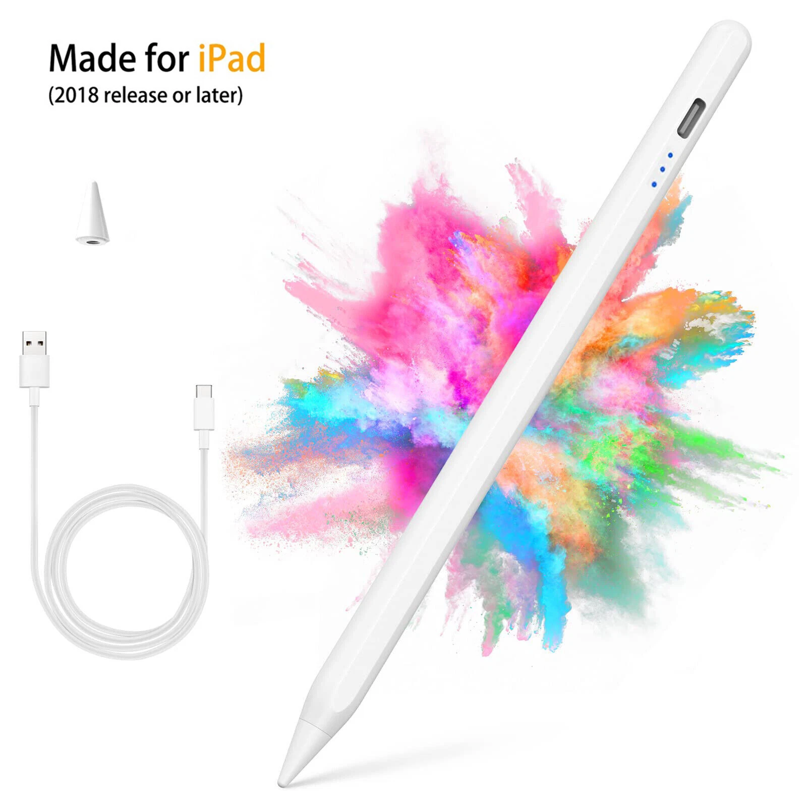 ELARA- For Apple Pencil 1St 2Nd Generation Pen Stylus For Ipad 6Th 7Th ...