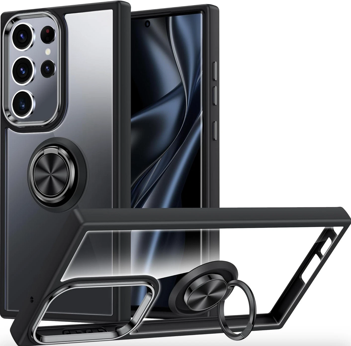 ELARA- For Samsung Galaxy S22 Ultra Case Military Grade Protection ...