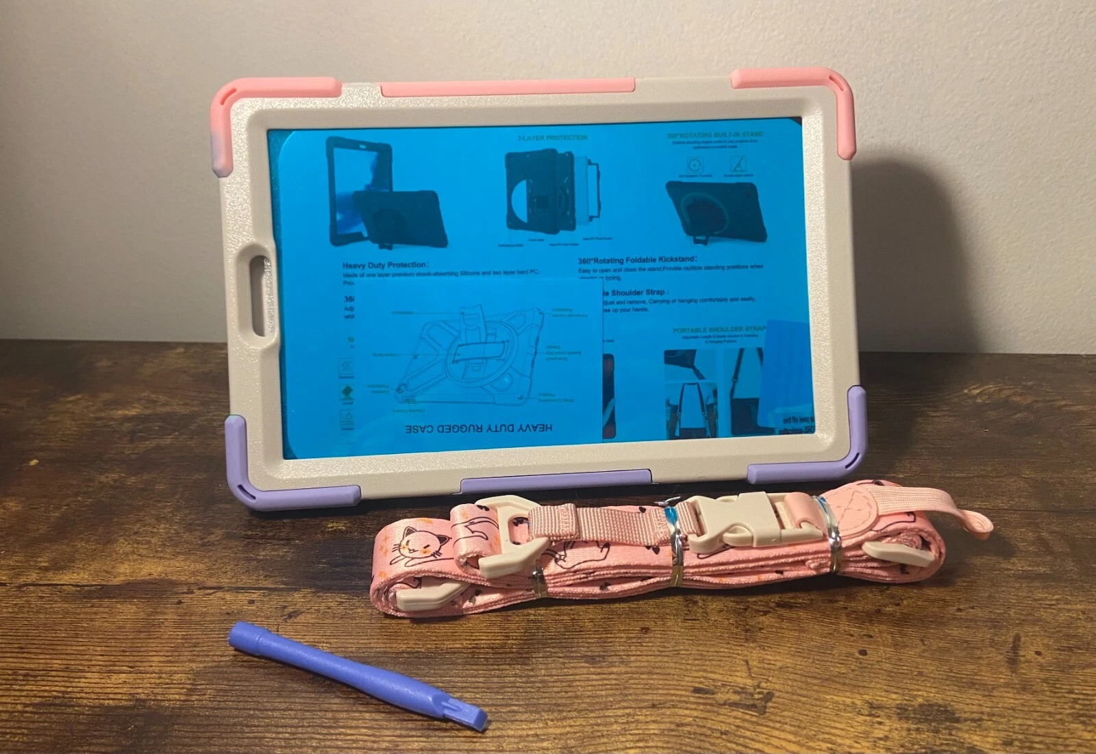 ELARA- Galaxy Tab A7 Lite Case 2021 For Kids Girls | Samsung Galaxy Tab ...