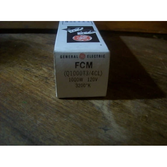 ELARA- Ge Fcm Quartzline Stage/Studio Lamp 1000W 120V - Walmart.com