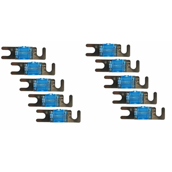 ELARA- Imc Audio 15 Amp Mini Anl Fuse Gold For Car Audio Auto Marine ...