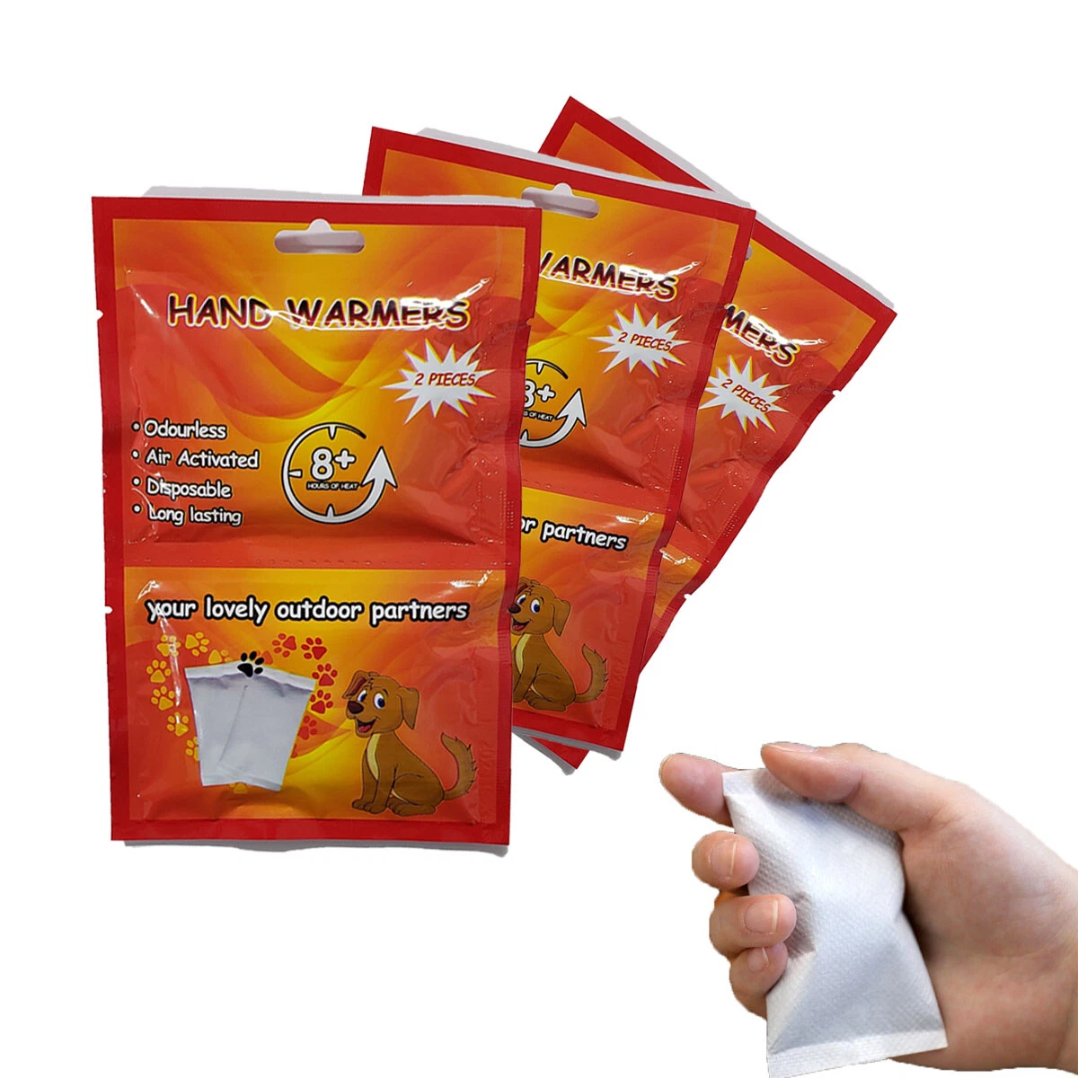 ELARA- Lightsmax Body Hand Feet Warmer Pack 20 Units Travel Size Carry ...