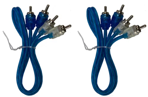 ELARA- Metra 2 X 18" 2 Channel Rca Cable Shielded Flexible Male-To-Male ...