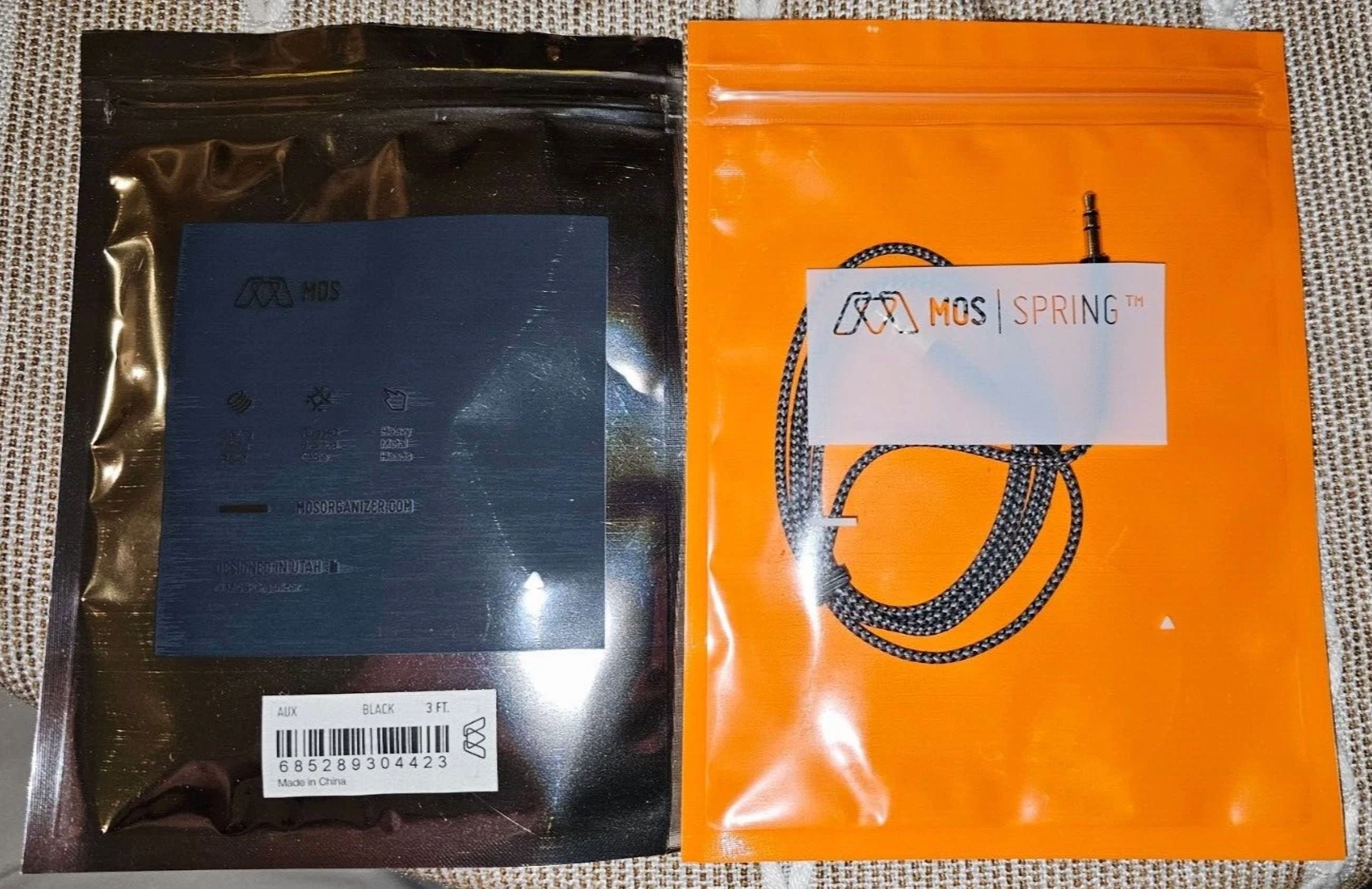 ELARA- Mos Spring Audio Cables, 6 Ft, Black - Nip - Walmart.com