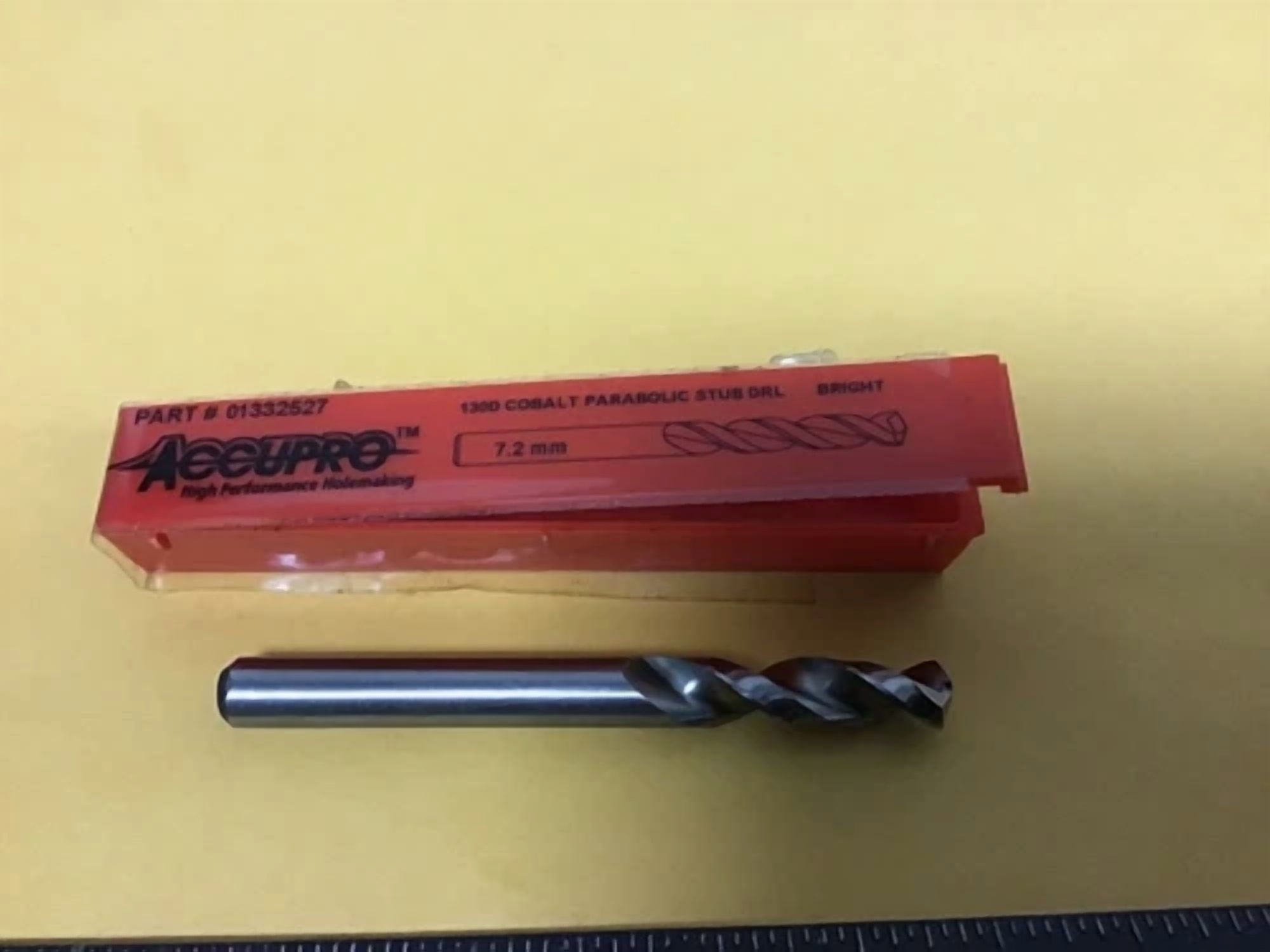 ELARA- New Accupro 7.2Mm (0.2835") Screw Machine Cobalt Drill Bit ...