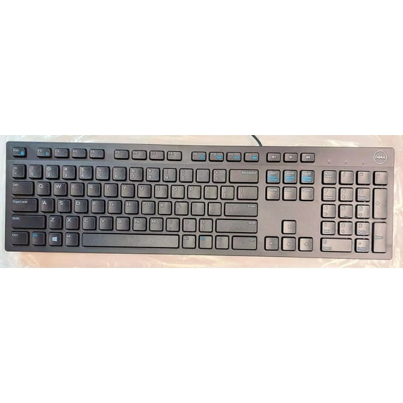 ELARA- New Dell Slim Keyboard Kb216T, Wired Usb - Walmart.com
