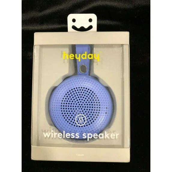 ELARA- New Factory Sealed = Heyday Round Portable Bluetooth Speaker ...