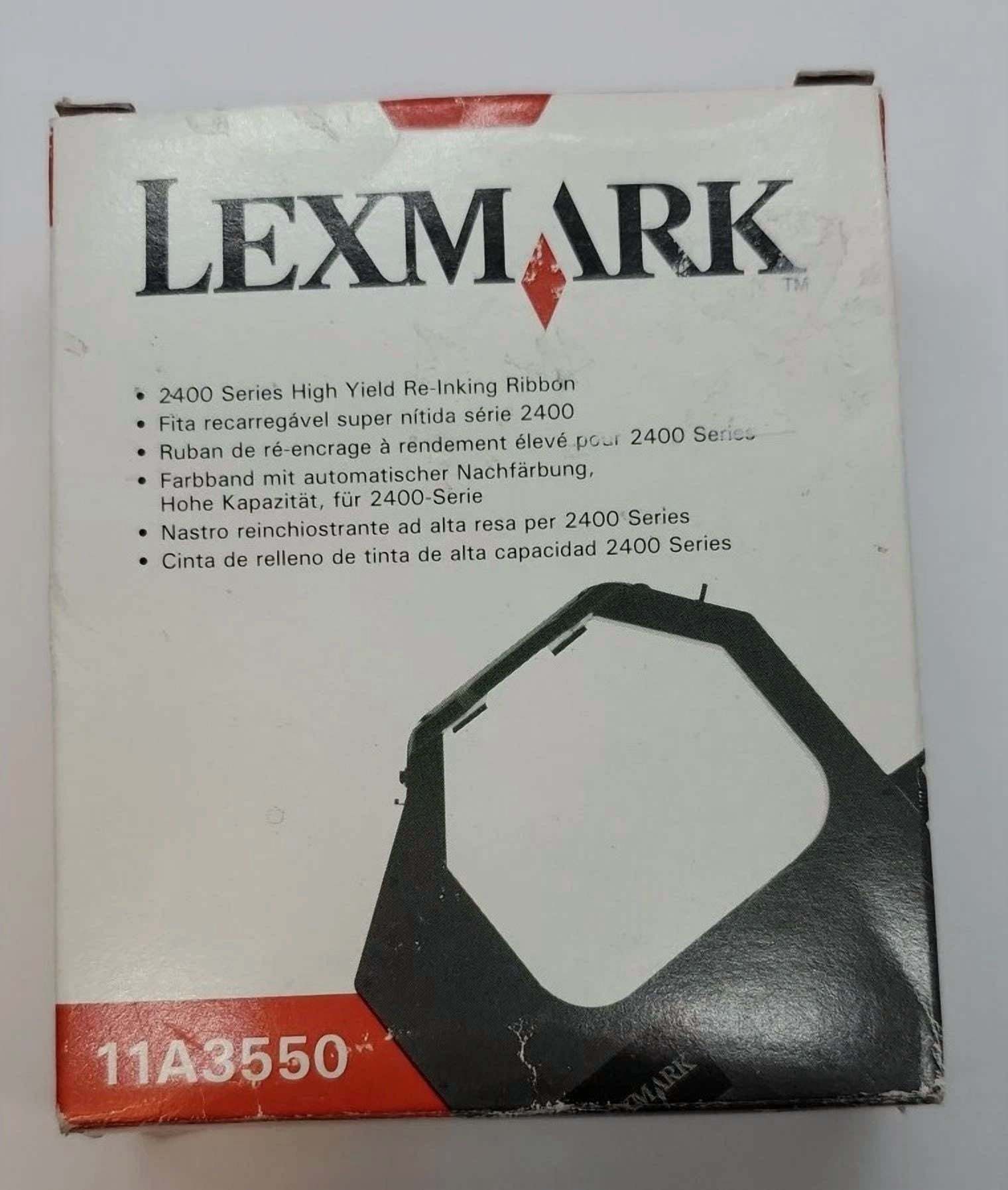 ELARA- New Lexmark 11A3550 Re-Inking High Yield Ribbon Cartridge Oem ...