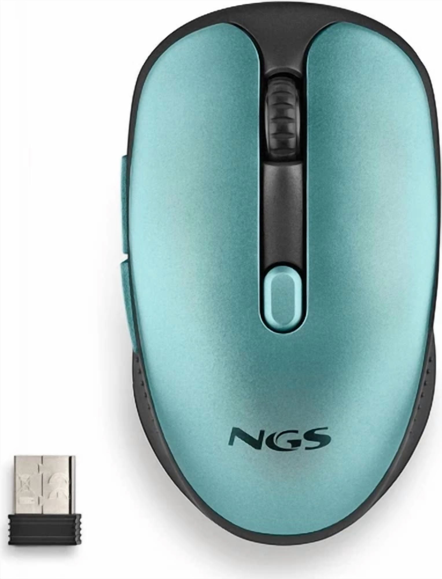 ELARA- Ngs Evo Rust Ice, Wireless Rechargeable Silent Mouse, Green ...