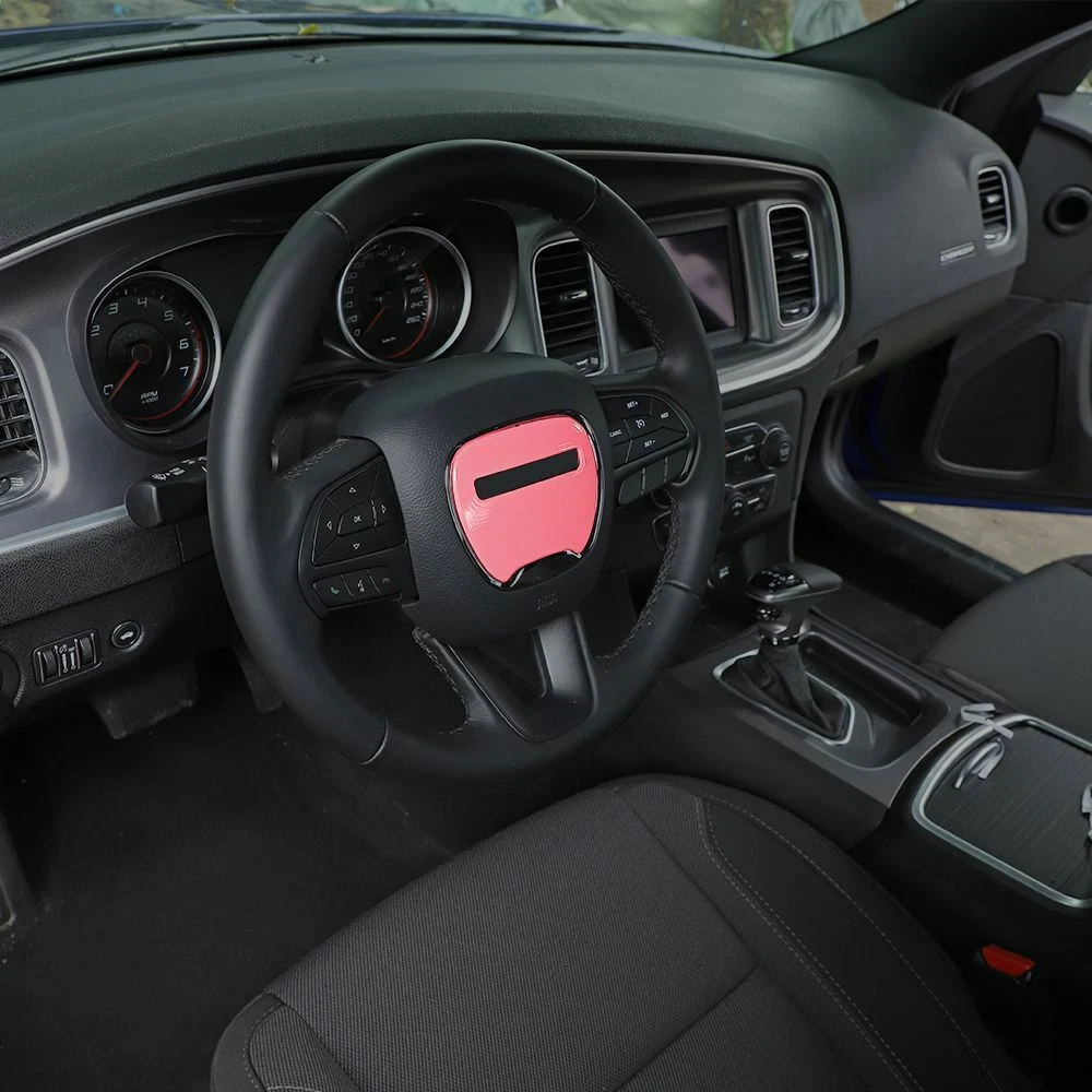 ELARA- Pink Steering Wheel Center Trim Ring For Charger Challenger ...