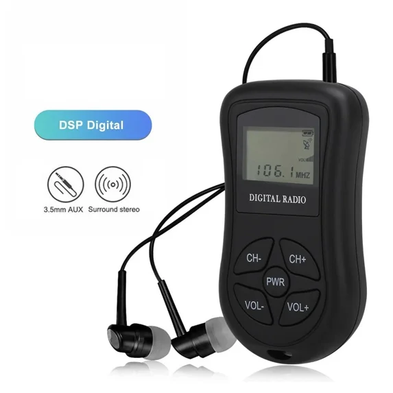 ELARA- Pocket Radios, Battery Operated Portable Radio With Loud Speaker ...