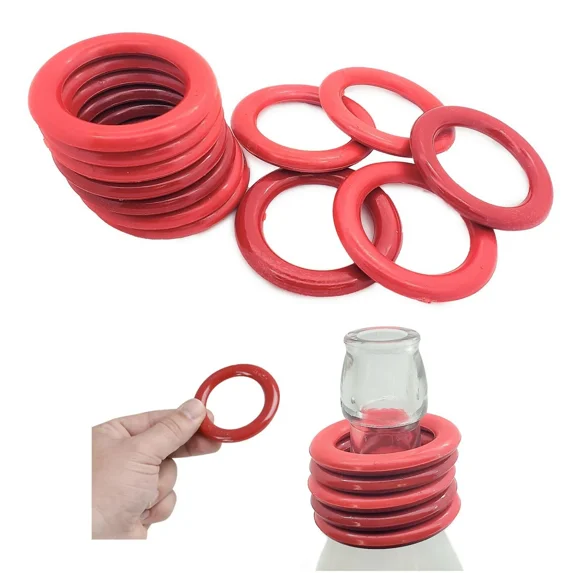 ELARA- Red Carnival Rings (12 Pieces) 2.5". Carnival Ring Toss Game ...