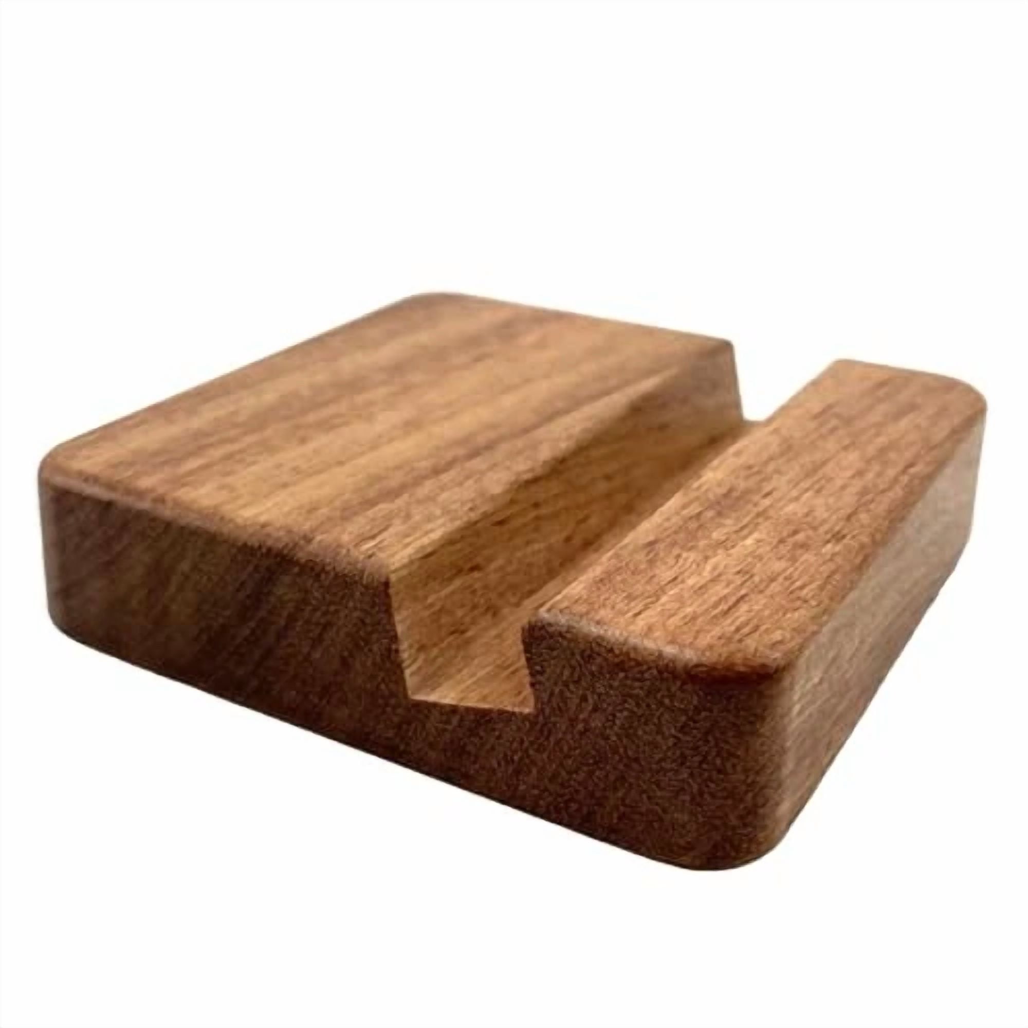 ELARA- Rose Wood Phone Stand, Single Slot, 2 X 8 X 8 Cm - Walmart.com