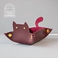 ELARA- Sage'S Burgundy Enchanted Cat Dice Tray | Dnd Dice Tray Ttrpg ...