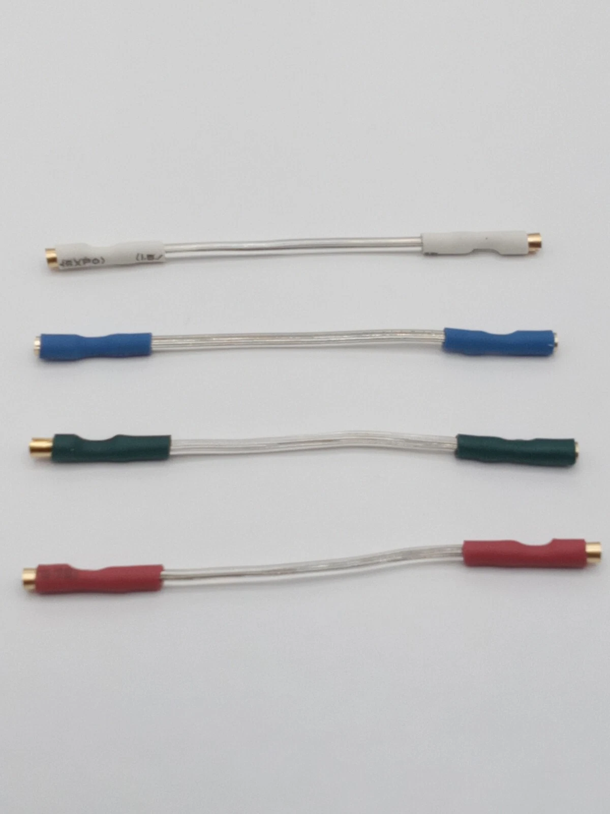 ELARA- Silver Insulated Phono Cartridge Leads Wires Cables With Gold ...