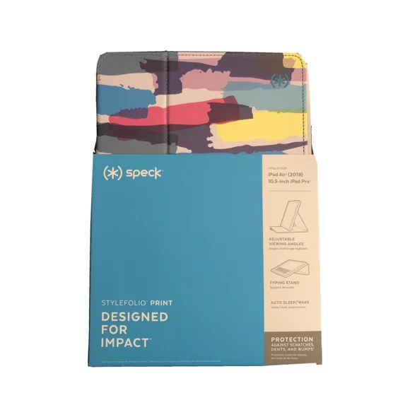 ELARA- Speck 128701-8439 Air Brush Stripe Folio Protective Case For ...