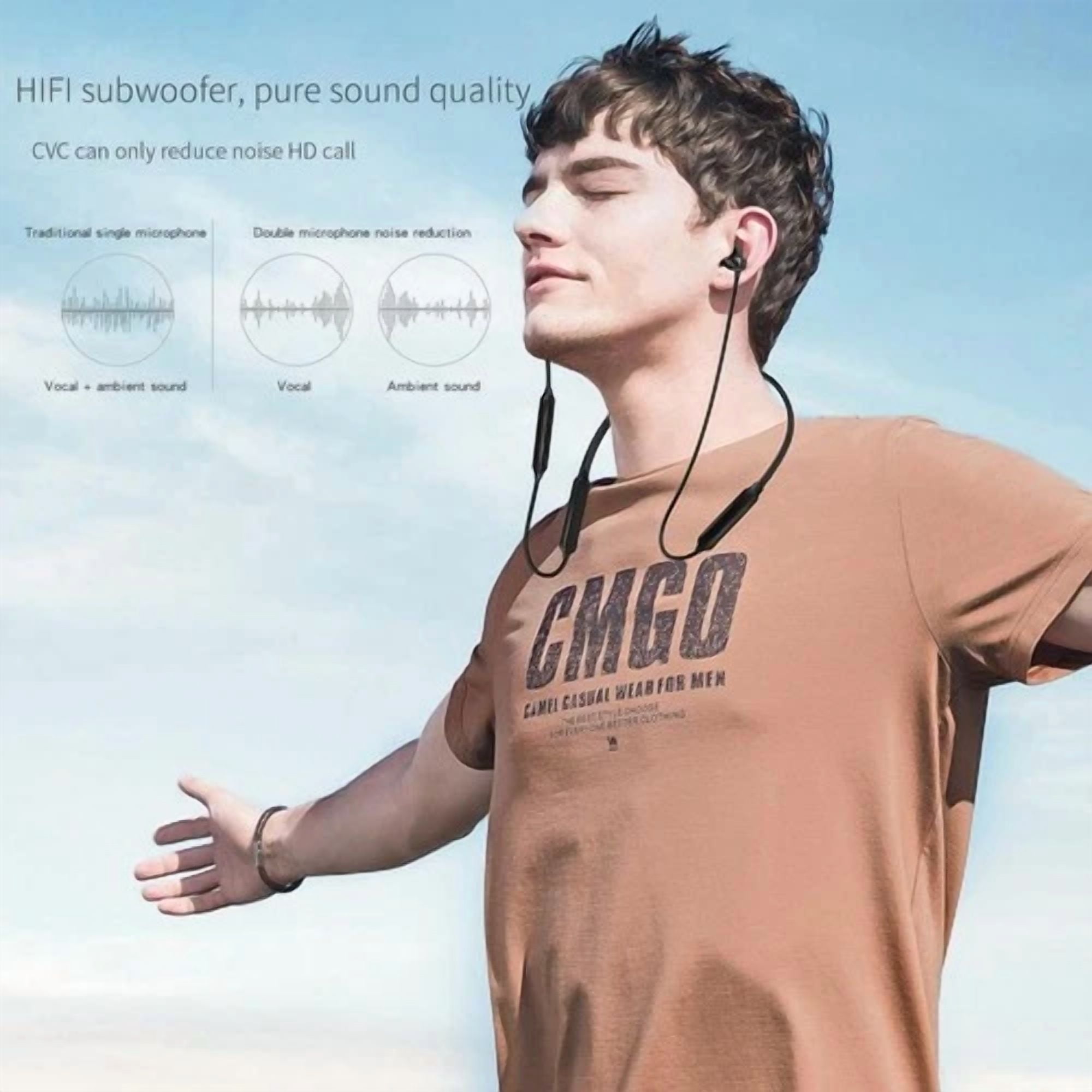 ELARA- Stereo Wireless Bluetooth Headphone Headset Mic Earphones ...