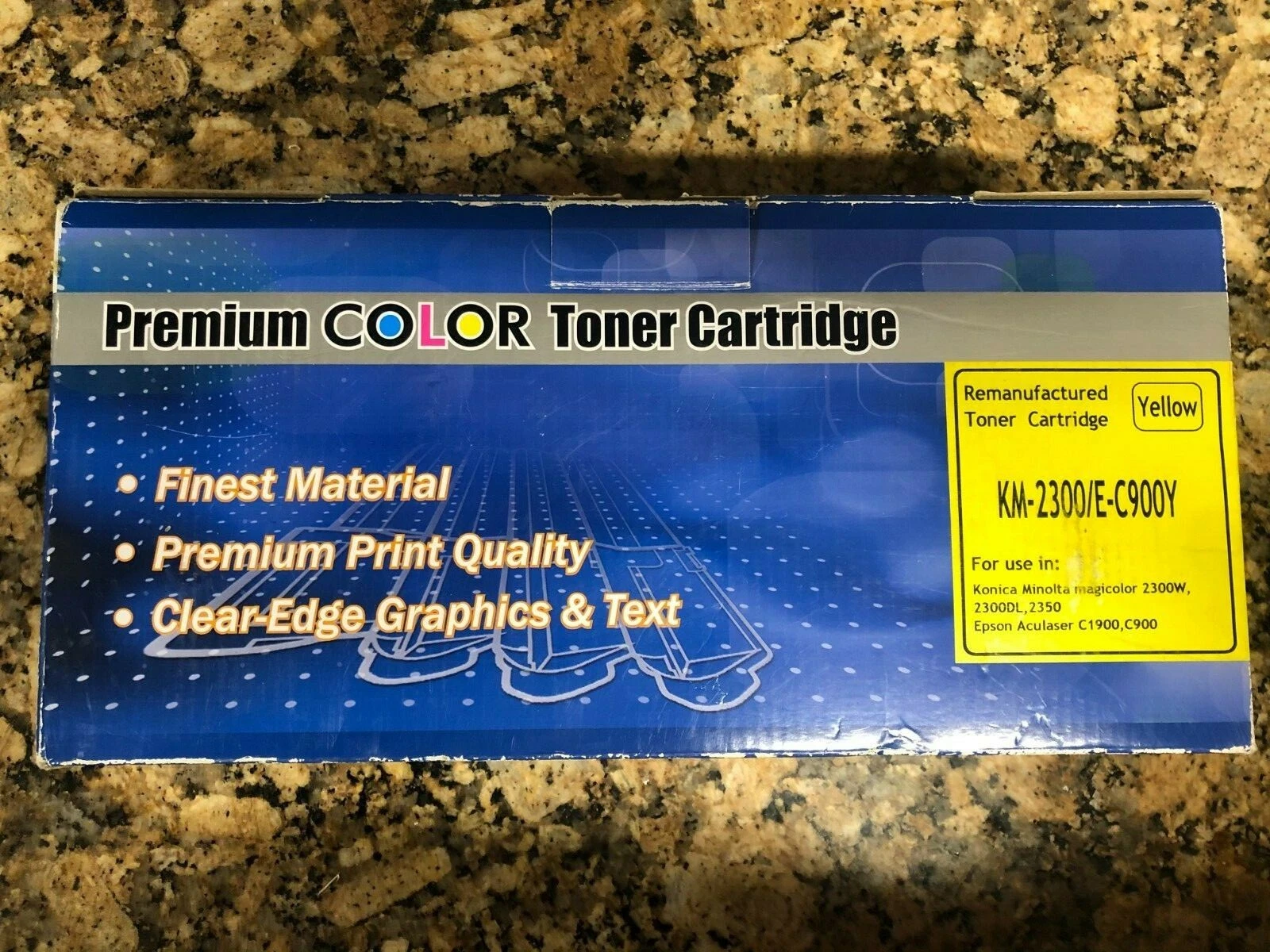 ELARA- Toner - Yellow - Km-2300 E-C900 - For Epson Aculaser & Konica ...