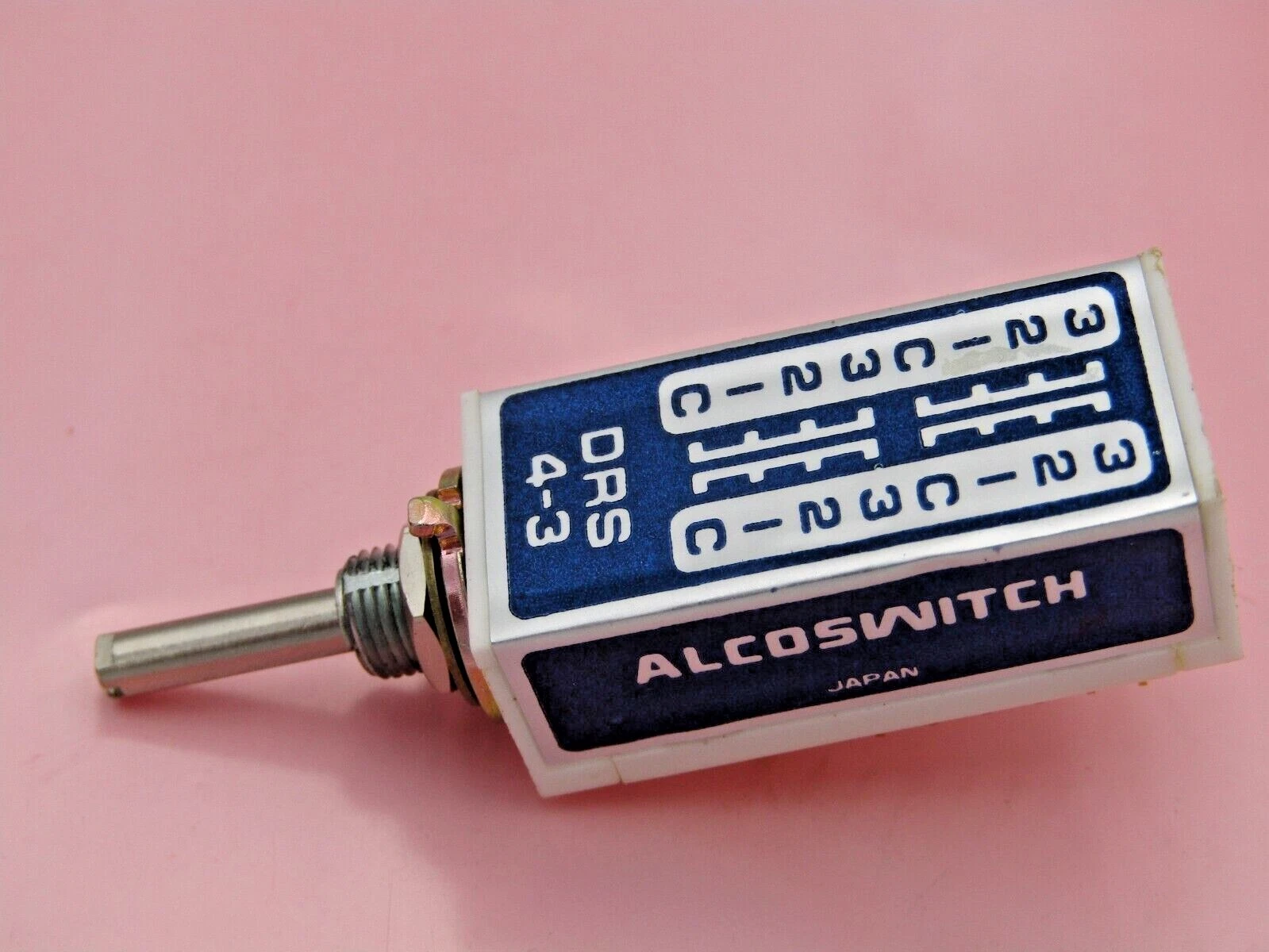 ELARA- Tyco Alcoswitch Drs4-3 4P3T Rotary Switch, 90Âº Pcb Mount, Nos ...