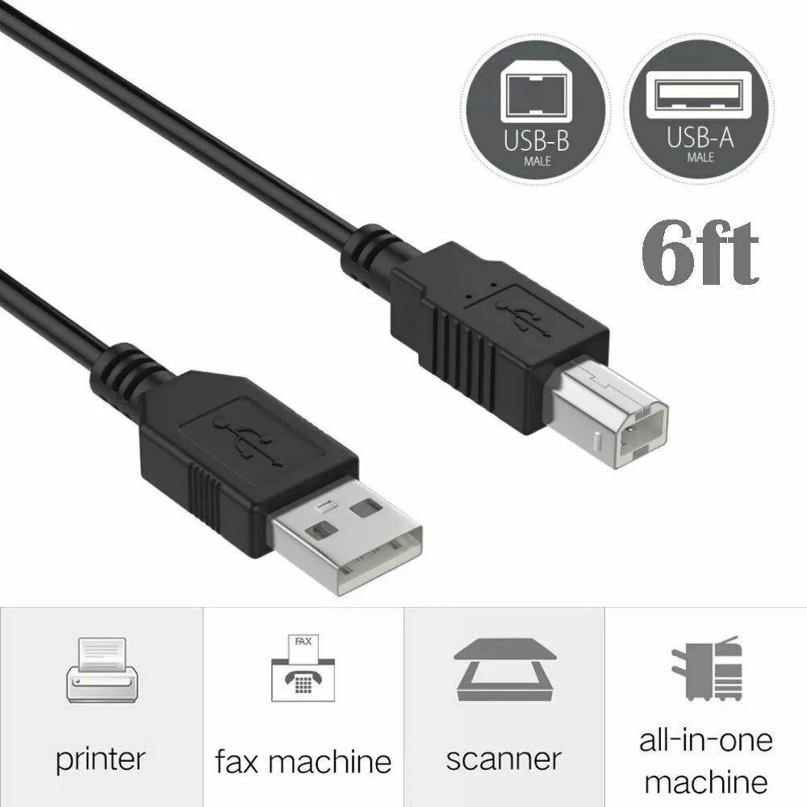 ELARA- Usb 2.0 Cable For Akai Professional Mpk Mini Play Midi Usb ...