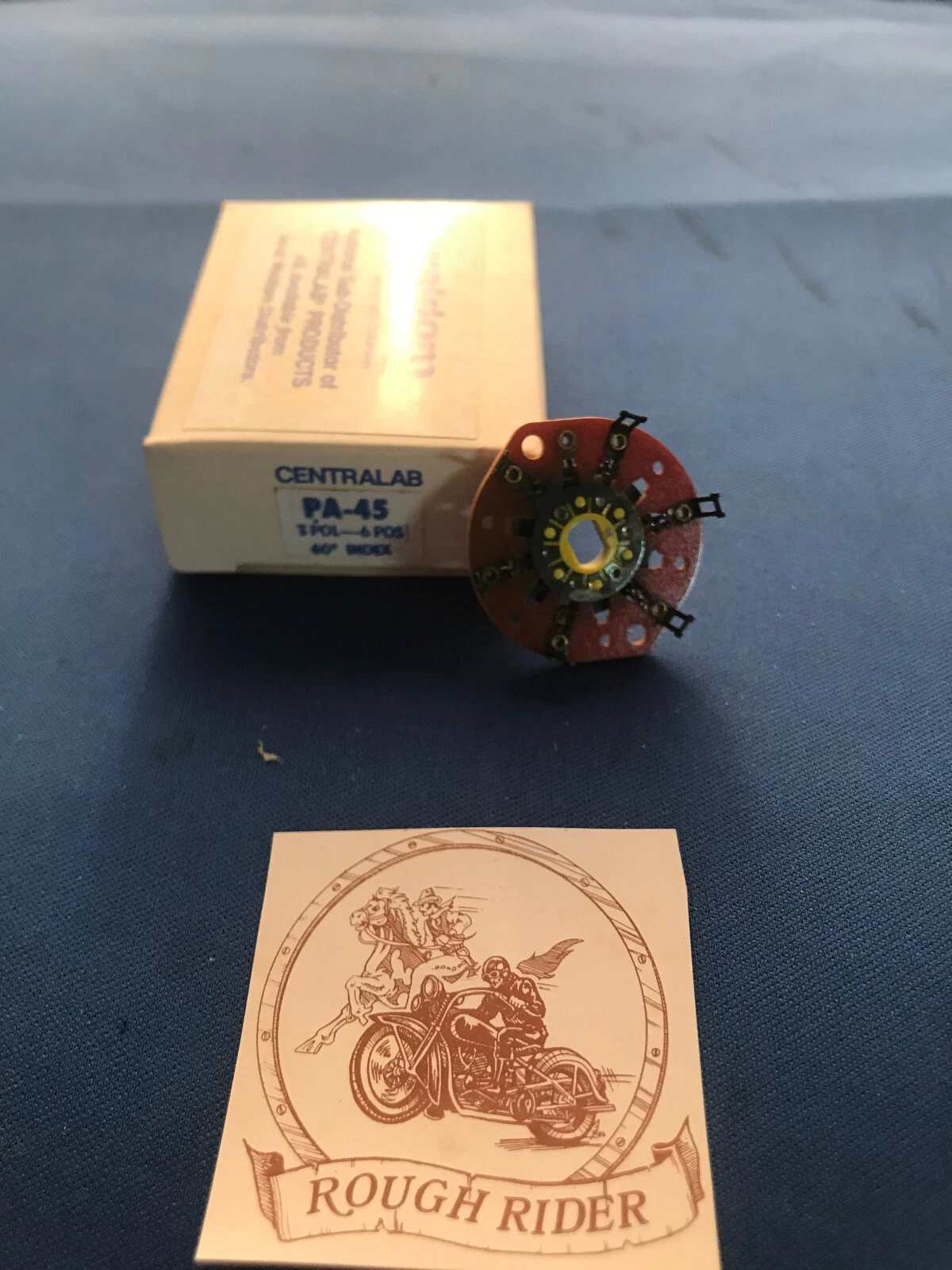 ELARA- Wafer Centralab Pa-45 Rotary Switch 1 Pole 6 Pos 60 Deg Ind ...