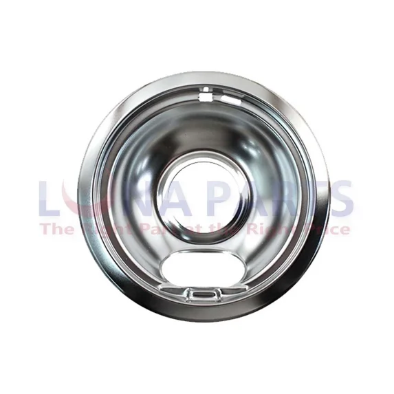 ELARA- Whirlpool Stove Range Cooktop 6" Burner Chrome Drip Pan Bowl ...