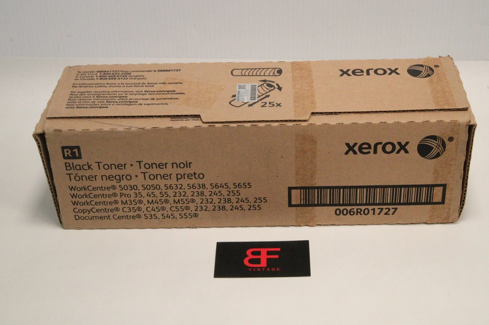ELARA- Xerox 006R01727 Black Toner Ink Cartridge R1 - Walmart.com