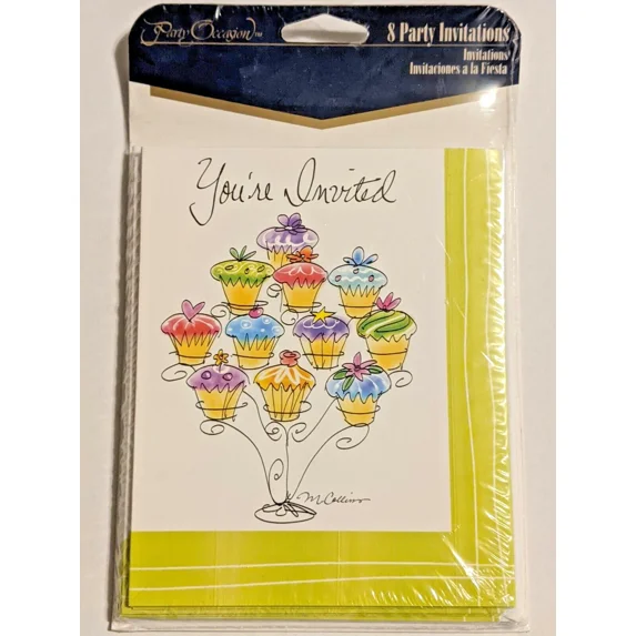 ELARA- "You'Re Invited" Party Invitations (8 Cards/Envelopes Per Each ...