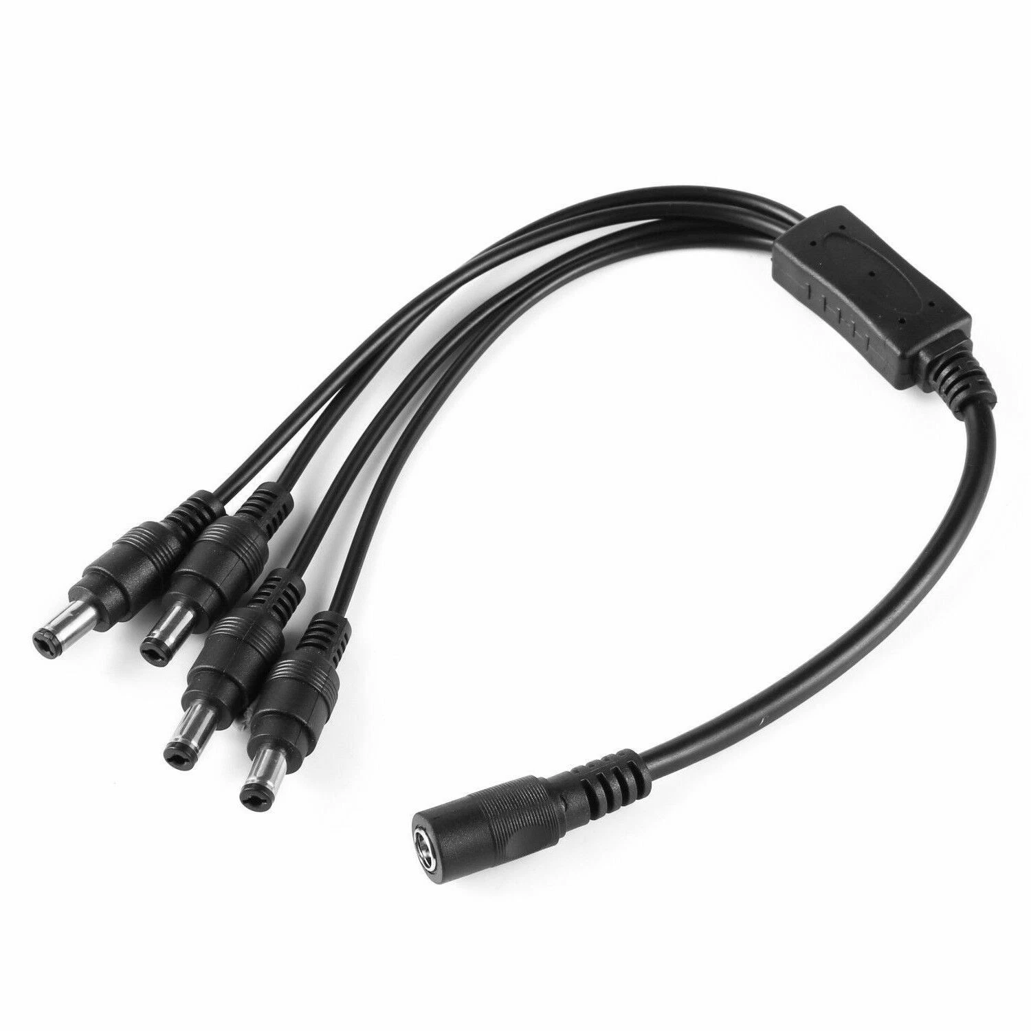 ELARA- Zosi Dc 1 To 4 Way Power Splitter Adapter Cable Cord For Cctv ...