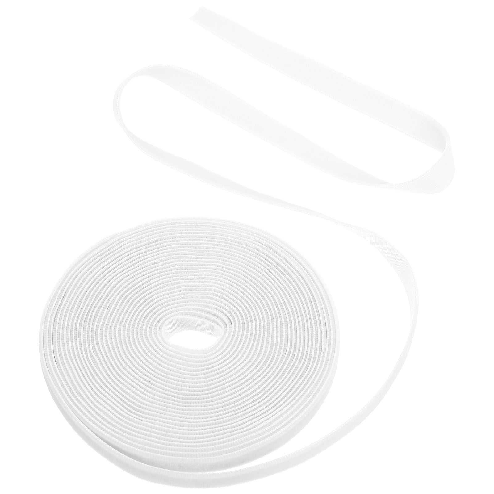 ELAYARD Home Present Ribbon White Nylon 1 Roll Christmas Wrapping ...
